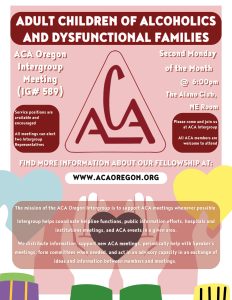 November Intergroup Meeting - ACA Oregon